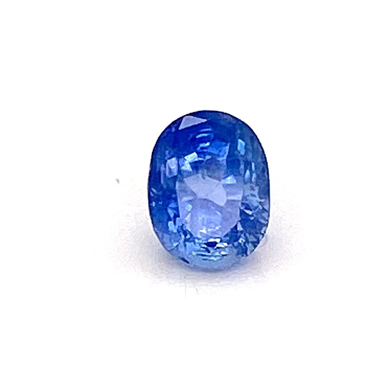 Schöner ovaler, blauer Saphir in guter Brillanz 1,74 ct, 261,00